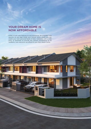 Kyra - 2 Storey Linked Homes Launch at Bandar Bukit Raja | PDF