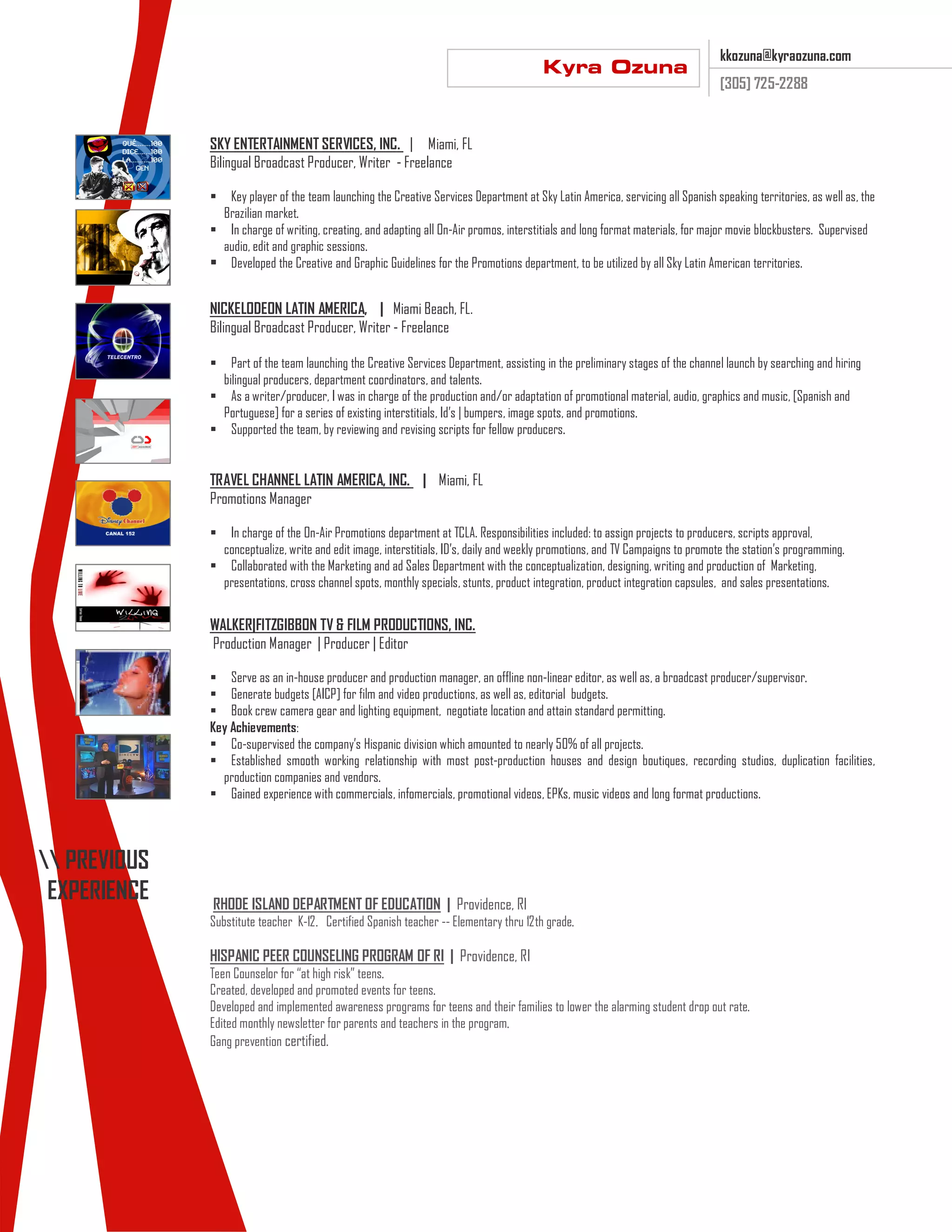 Kyra Ozuna 2009 Resume | PDF