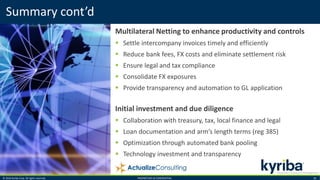 Cash Management Structures: Why in-House Banking and Netting are a Must ...