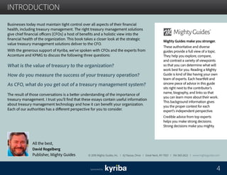 Kyriba: The CFO Perspective - The Strategic Value of Treasury | PDF