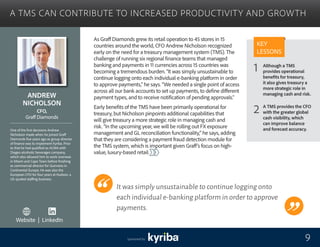 Kyriba: The CFO Perspective - The Strategic Value of Treasury | PDF