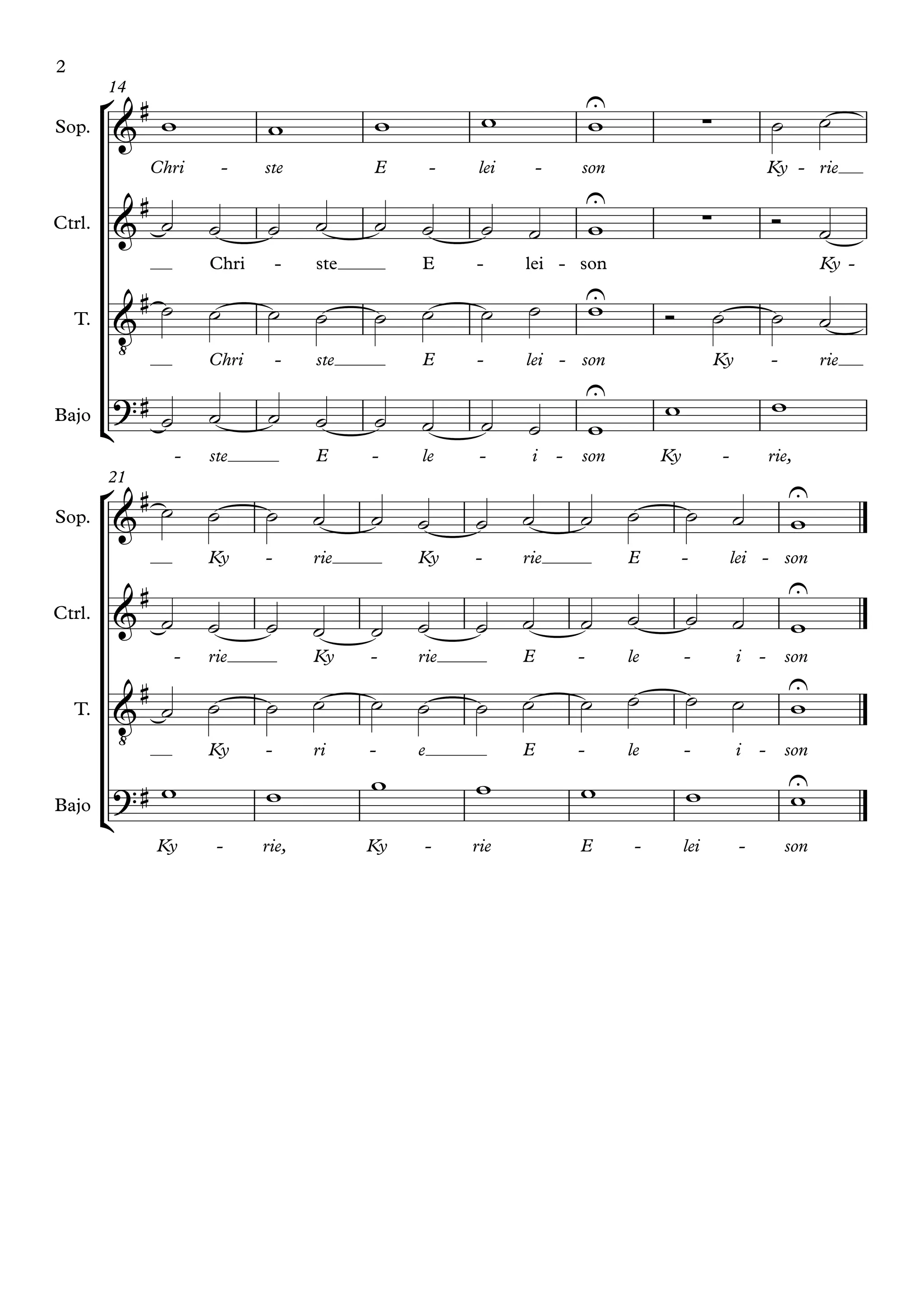 Kyrie eleison partitura completa | PDF