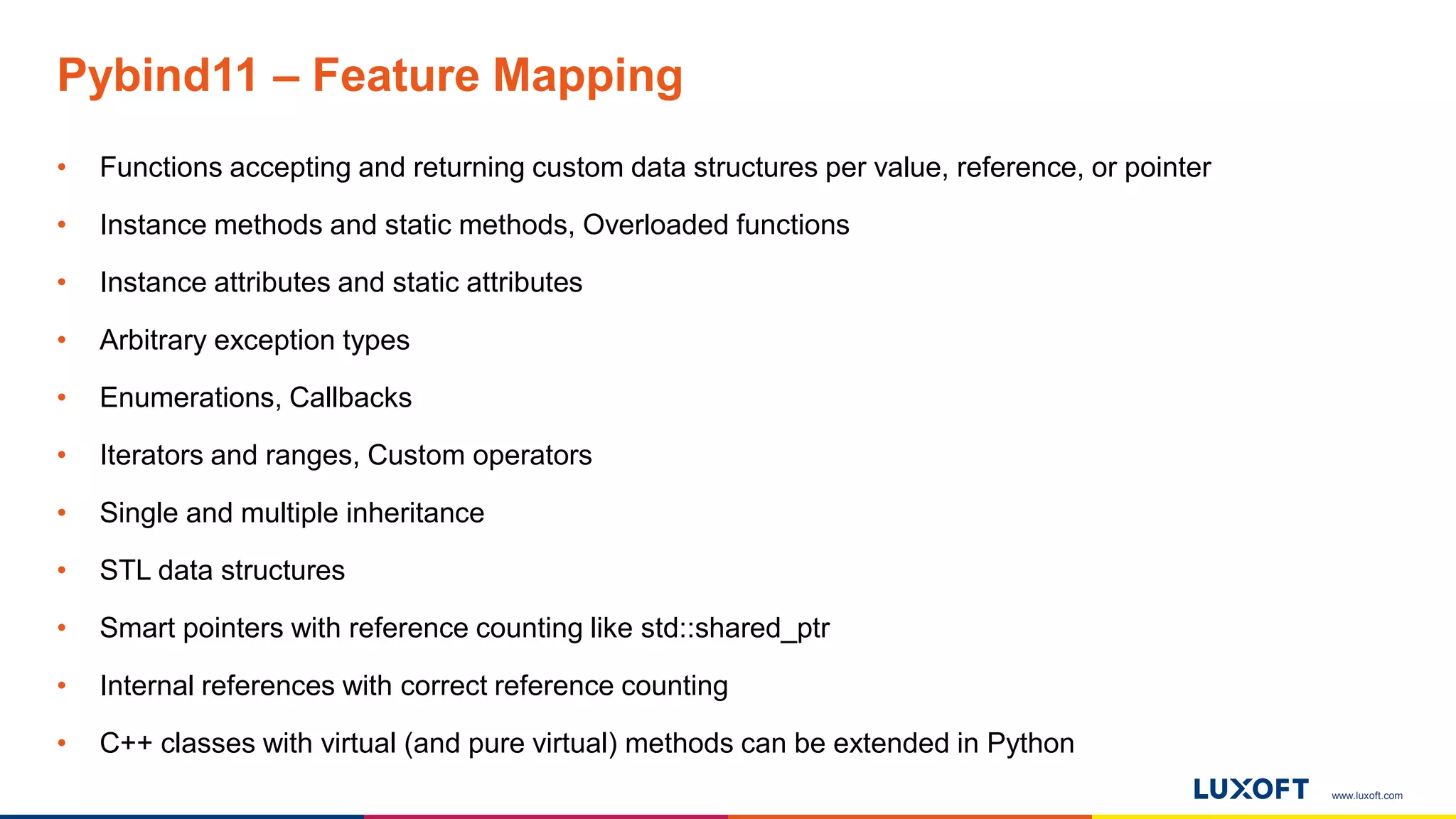 Kyrylo Cherneha "C++ & Python Interaction in Automotive Industry" | PDF