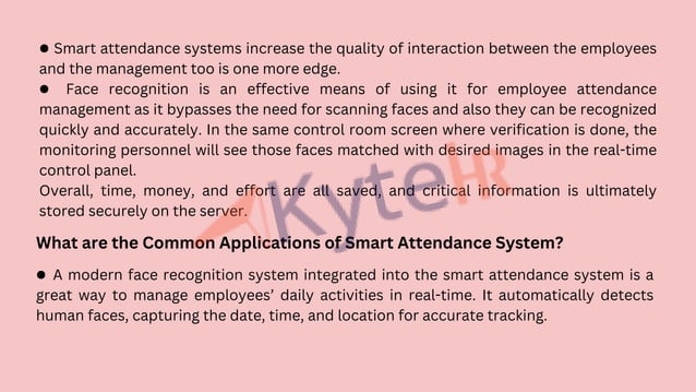 Smarter, Faster, Better: Smart Attendance System | PDF