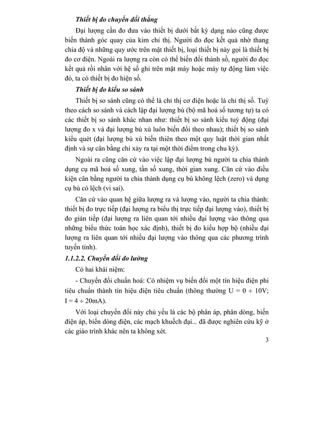 Ky thuat do luong | PDF