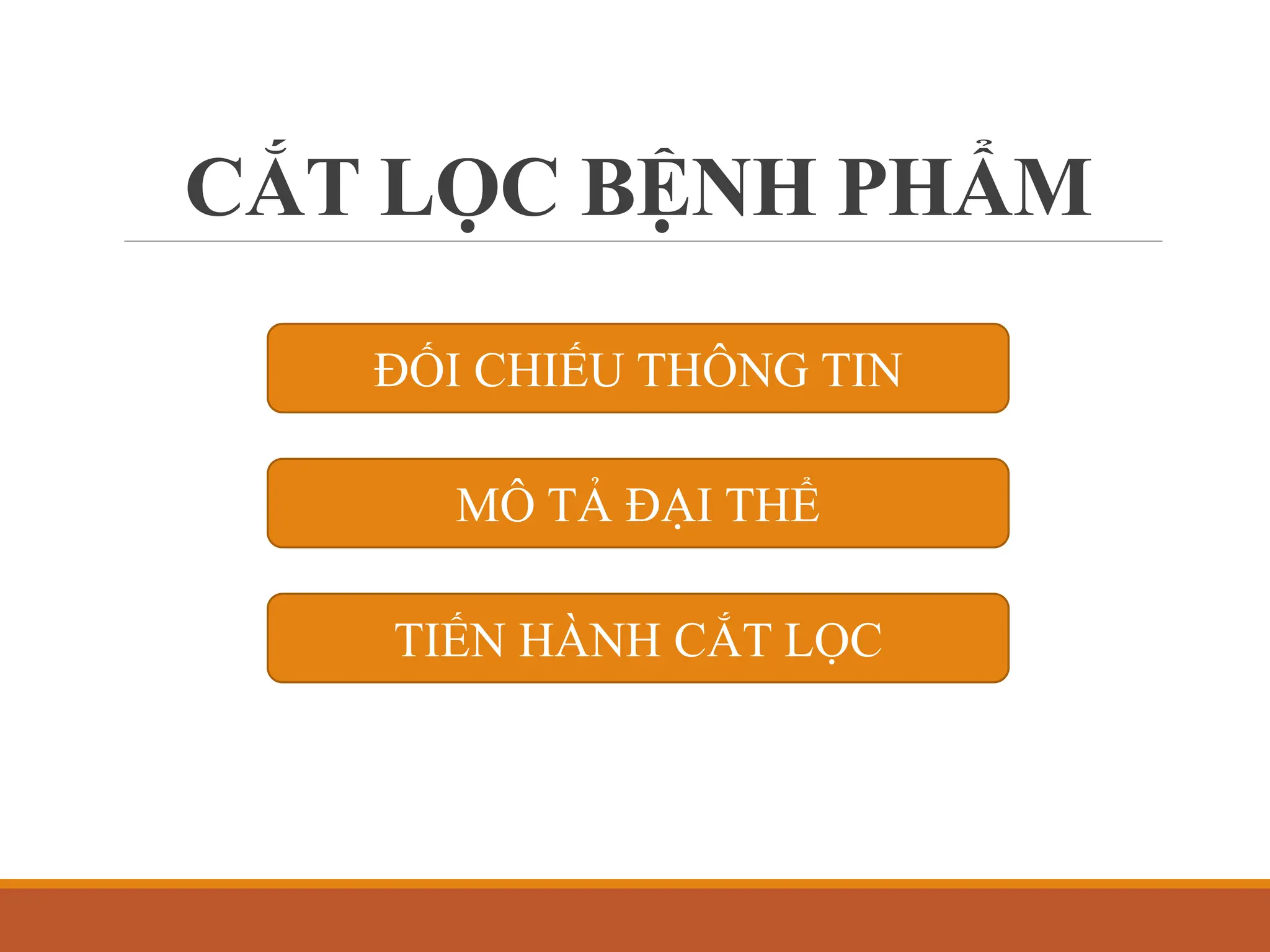 KY THUAT GIAI PHAU BENH PPT - HISTOPATHOLOGY TECHNIQUES - PATHOLOGY ...