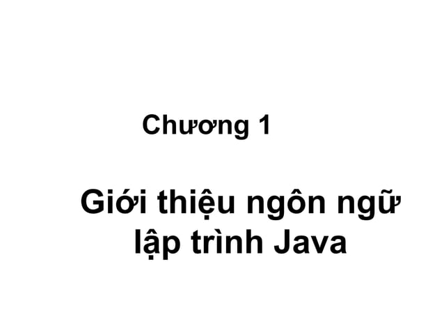 Ky thuat l.trinh_java | PPT