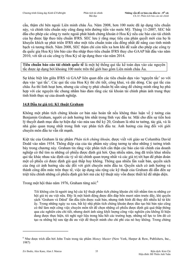 Ky thuat phan tich BCTC | PDF