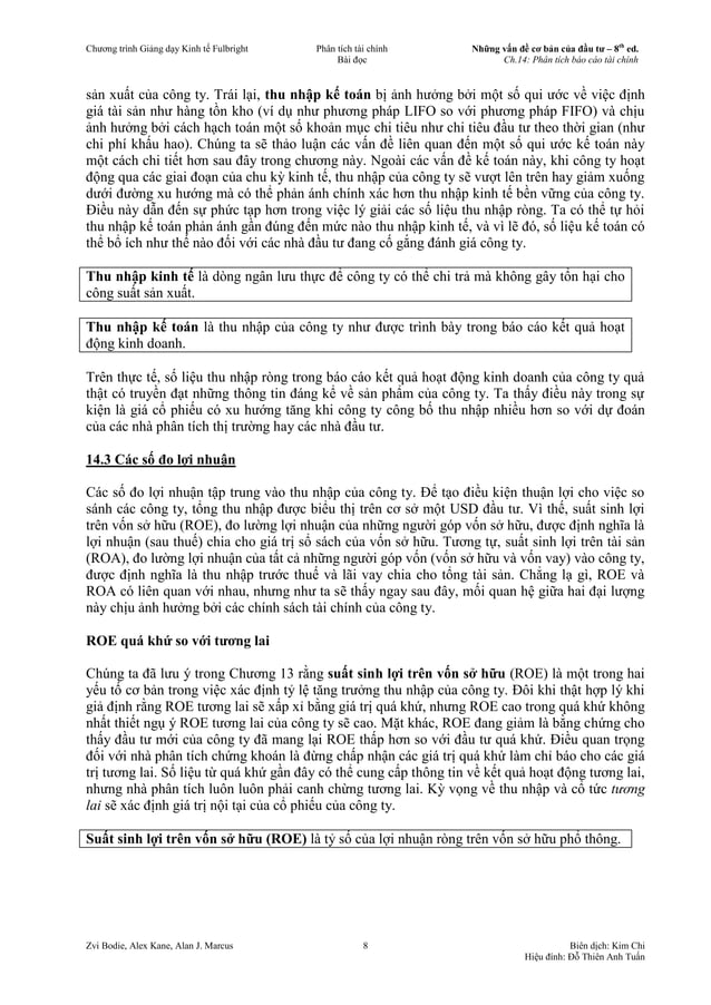 Ky thuat phan tich BCTC | PDF