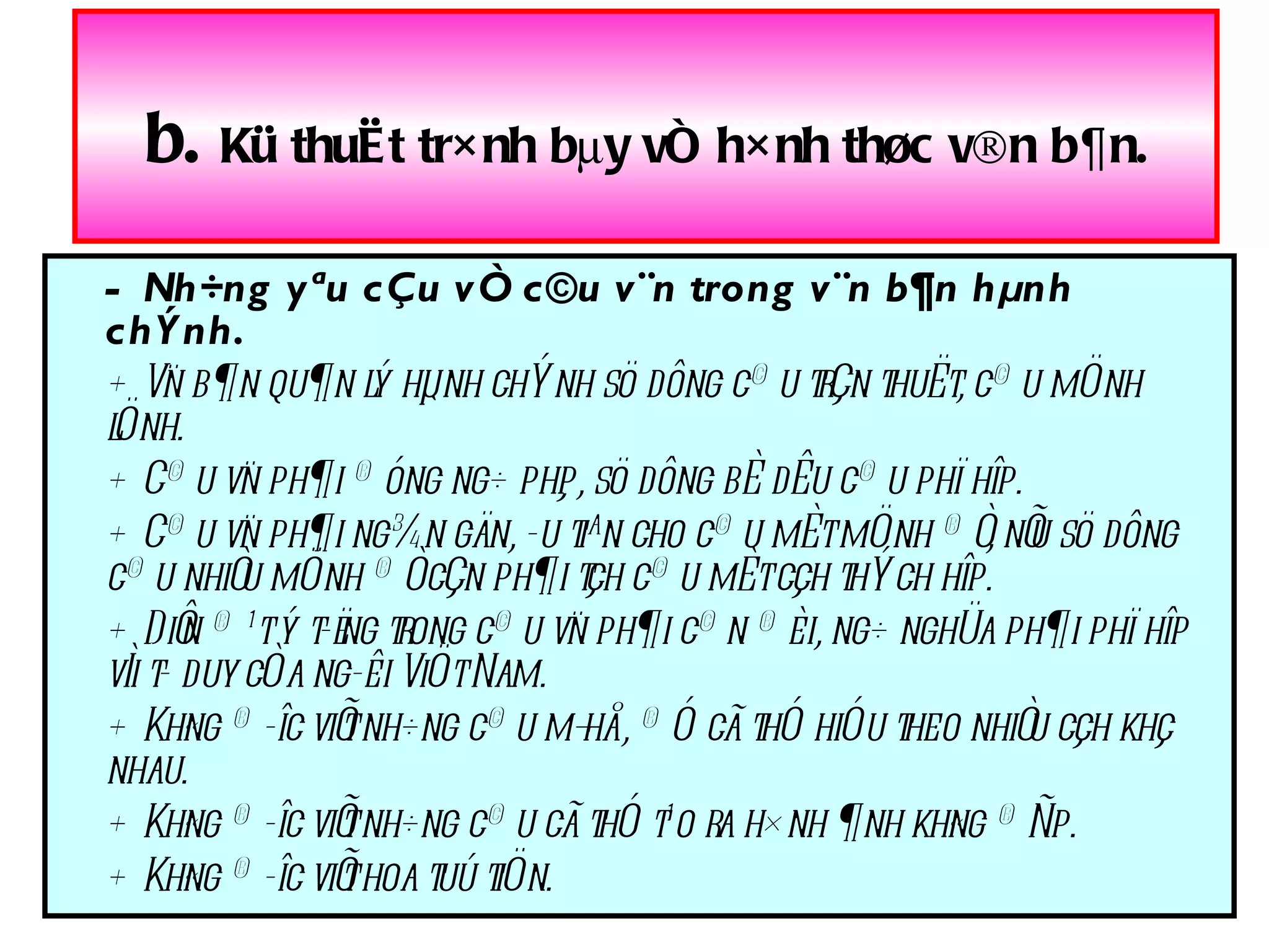 Ky thuat soan_thao_van_ban_hanh_chinh_nha_nuoc | PPT