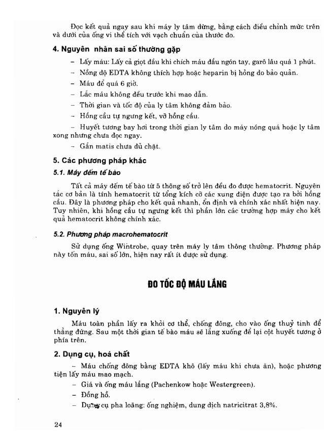 Ky thuat xet nghiem huyet hoc truyen mau | PDF