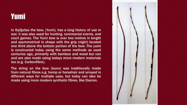 Kyūjutsu 'Art of Archery' | PPT