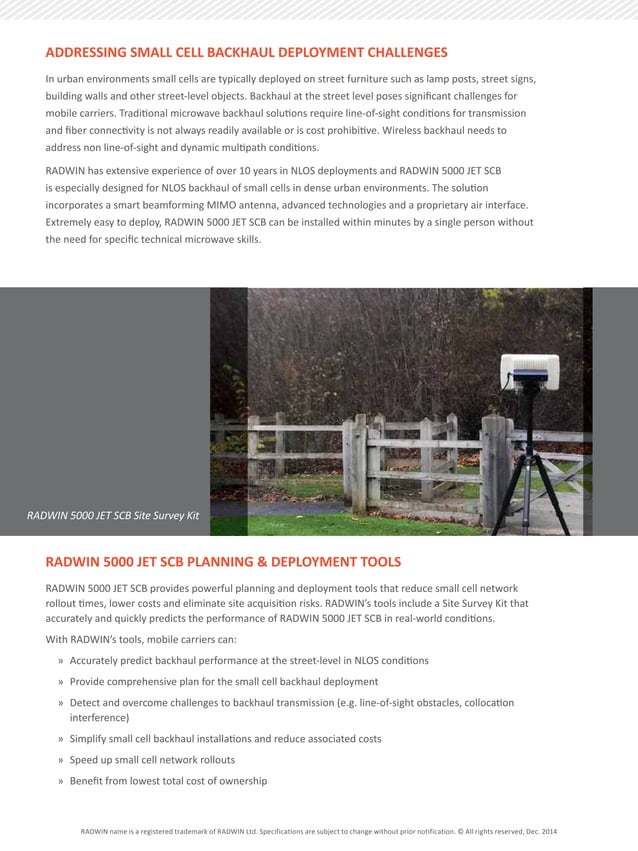 RADWIN 5000 JET | PDF