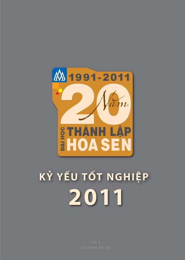 Kỷ yếu tốt nghiệp Đại học Hoa Sen 12.2011
