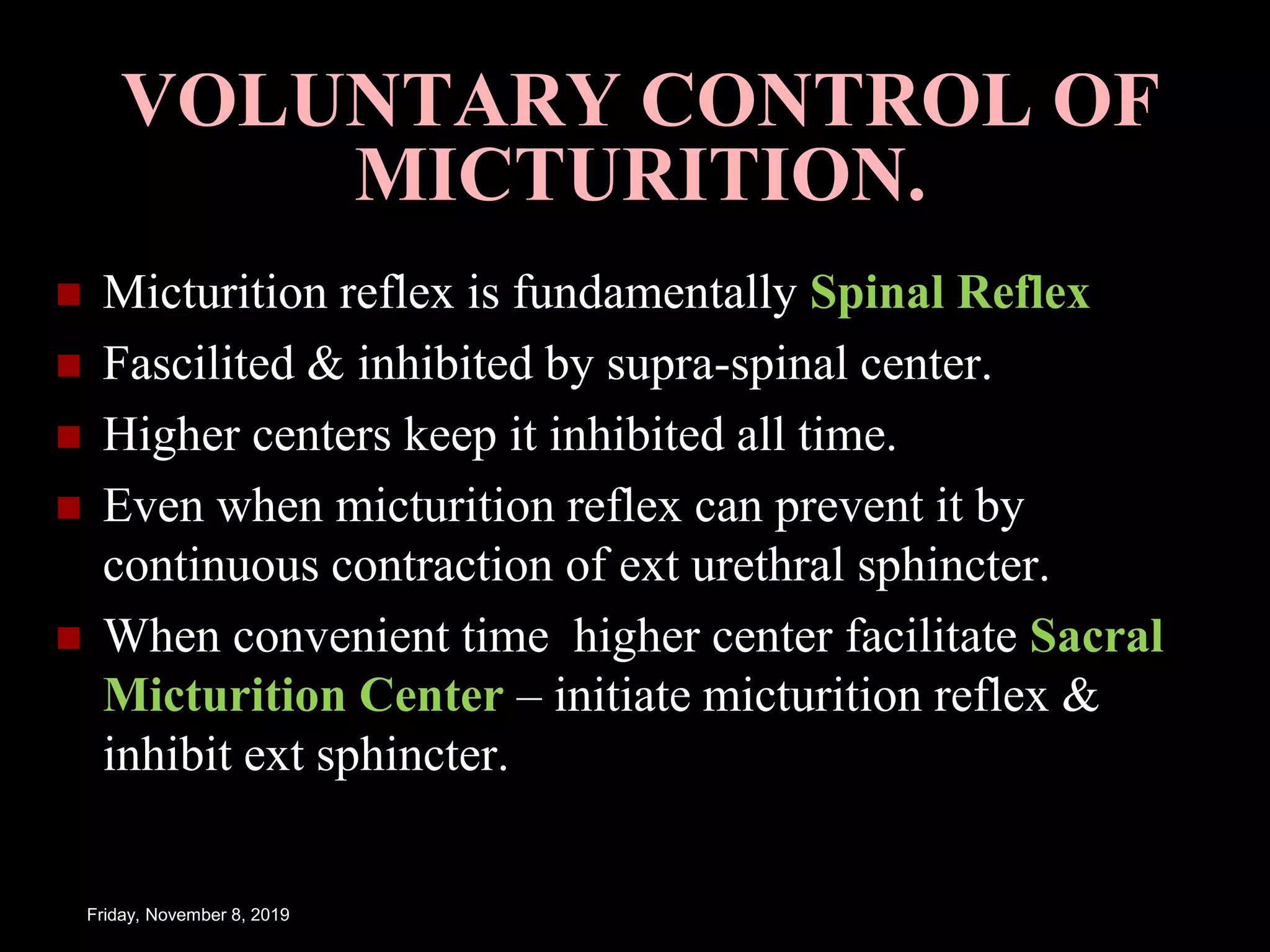 Micturation (1) | PPTX