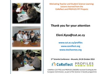 E. Kyza: Motivating teacher and student science learning | PPTX