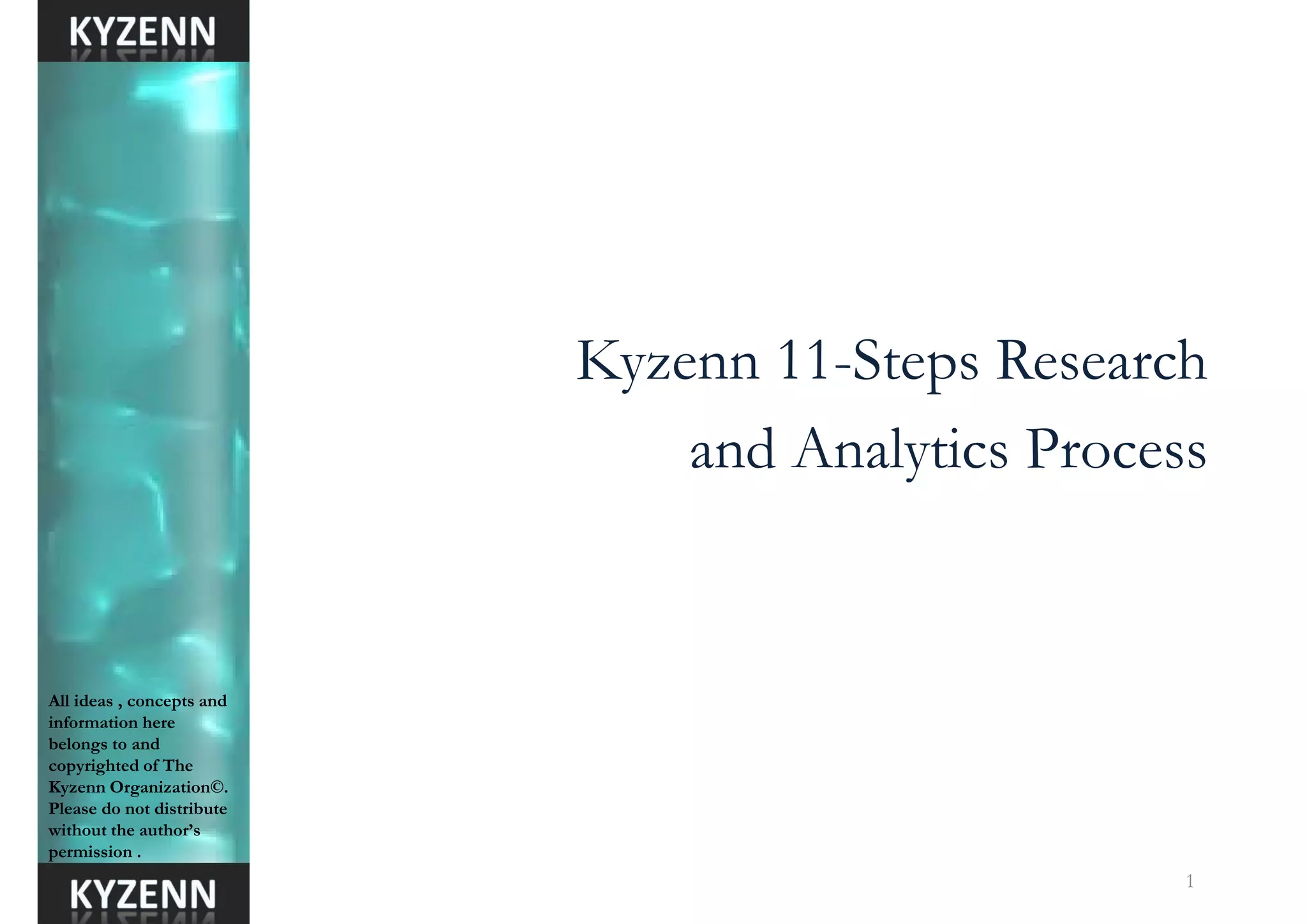 Kyzenn 11 Steps Research Process | PDF