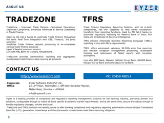 Kyzer Software Trade Finance Process Automation | PPT