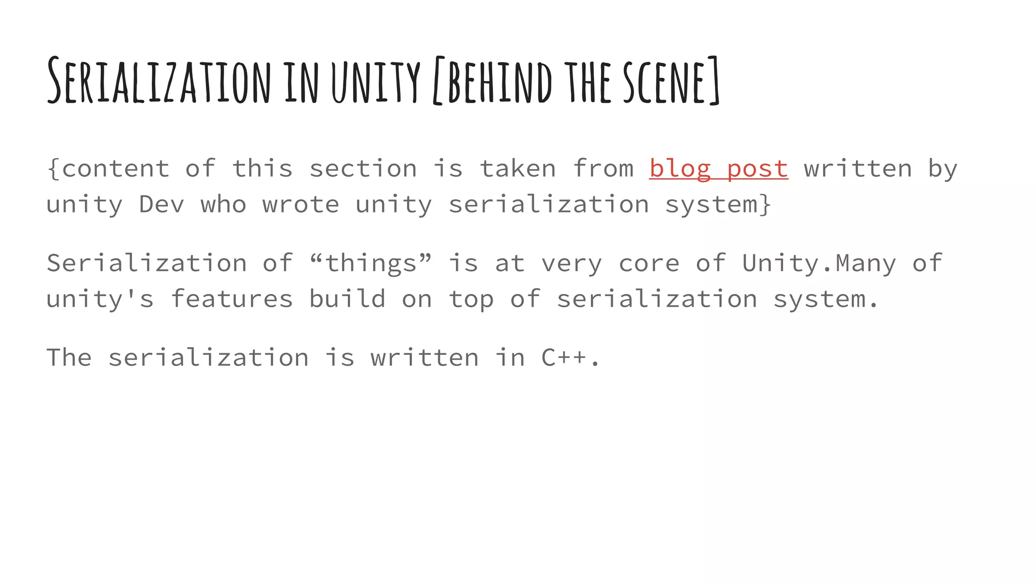Extending Unity3d Editor Ppt 