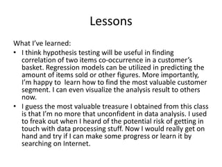 statistical measurement project presentation | PPT