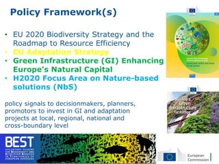 NAp Expo 2015 Session III, II Ecosystem-based adaptation in the EU | PPT