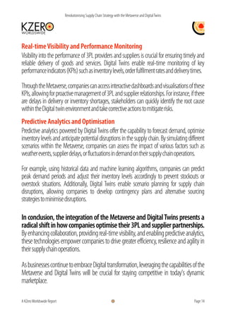 Supply Chains in the Metaverse | PDF