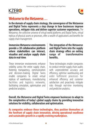 Supply Chains in the Metaverse | PDF
