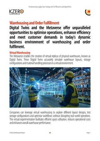 Supply Chains in the Metaverse | PDF