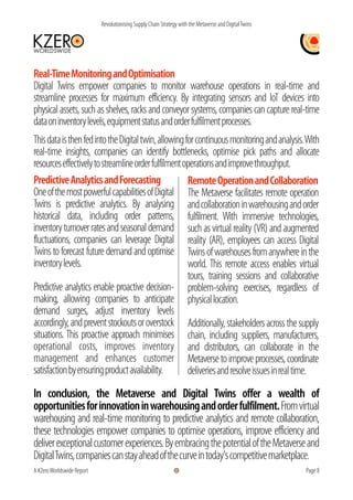 Supply Chains in the Metaverse | PDF