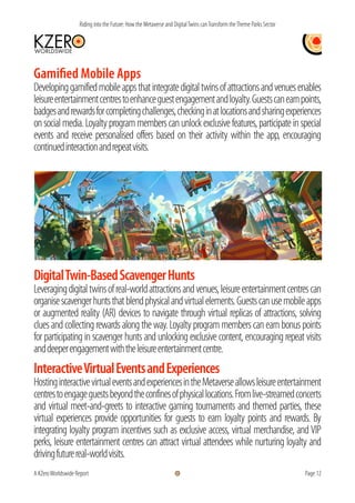Theme Parks in the Metaverse | PDF