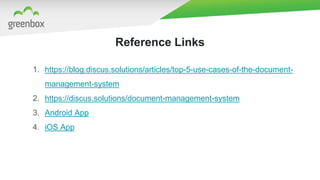 Top 5 use cases of the document management system - DMS | PPTX
