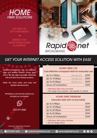 Kzn fibre promo 08 20 | PDF