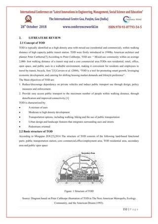 TRANSIT ORIENTED DEVELOPMENT (TOD) | PDF