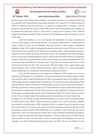 TRANSIT ORIENTED DEVELOPMENT (TOD) | PDF