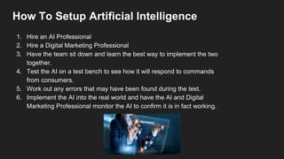 Artificial intelligence in digital marketing | PPTX