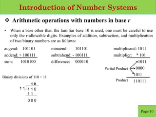 Course Name: Digital System Design Number System.pdf | Computing ...