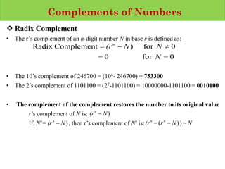 Course Name: Digital System Design Number System.pdf | Computing | Technology & Computing