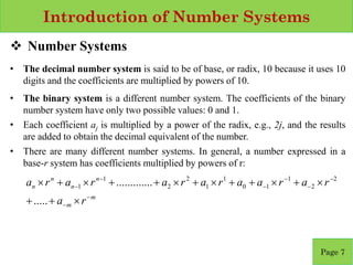 Course Name: Digital System Design Number System.pdf | Computing | Technology & Computing