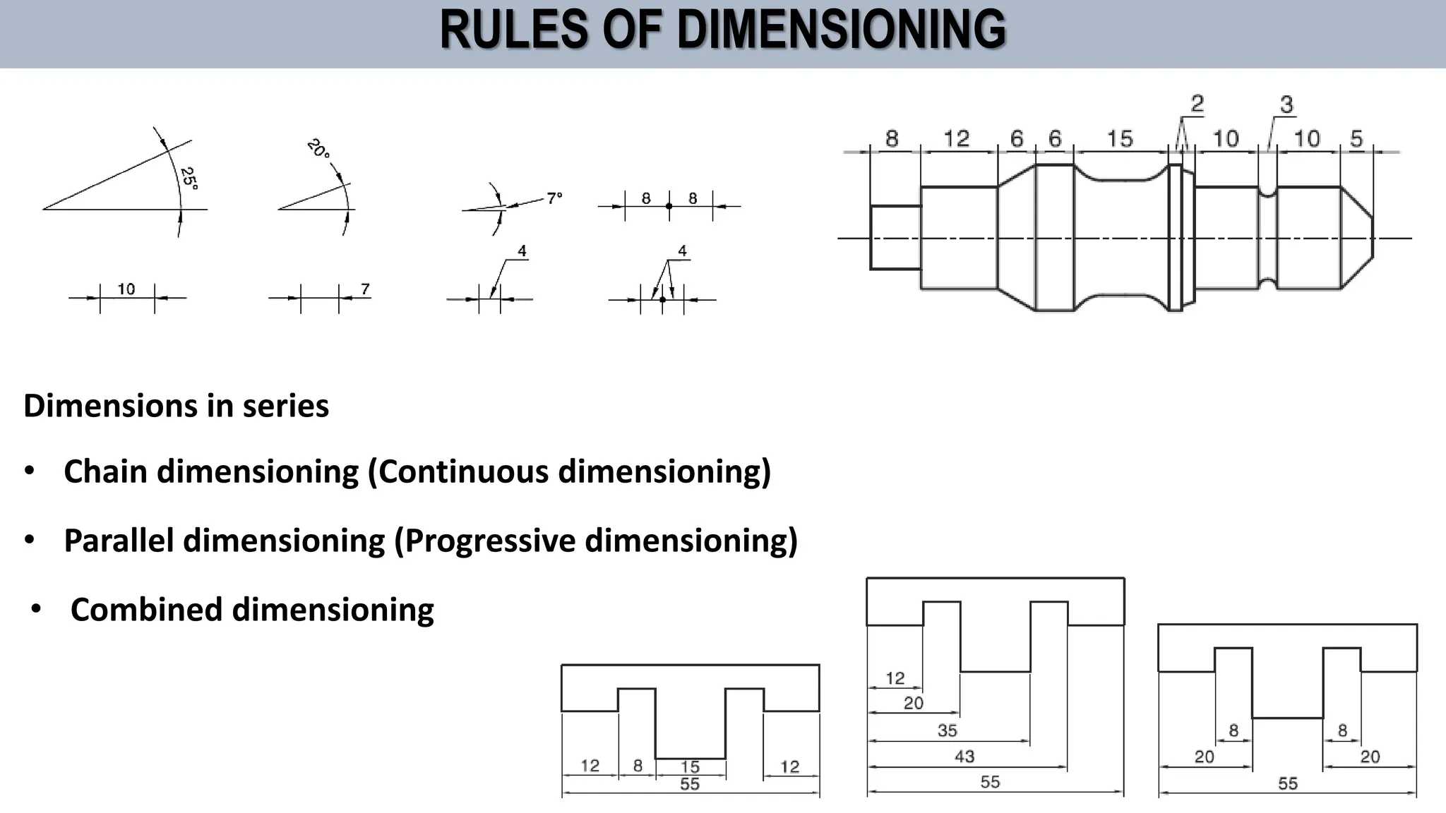Engineering Drawing Method of Dimensioning | PDF