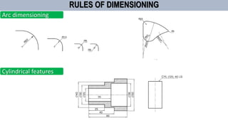 Engineering Drawing Method of Dimensioning | PDF