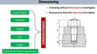 Engineering Drawing Method of Dimensioning | PDF