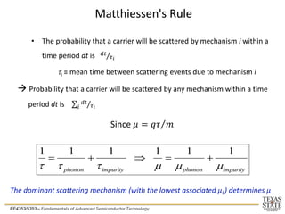 The carrier structure of a P and N type Semiconductor | PDF