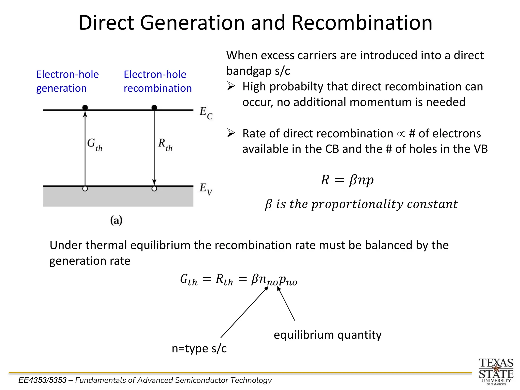 The Carrier Diffusion of a Semiconductor | PDF