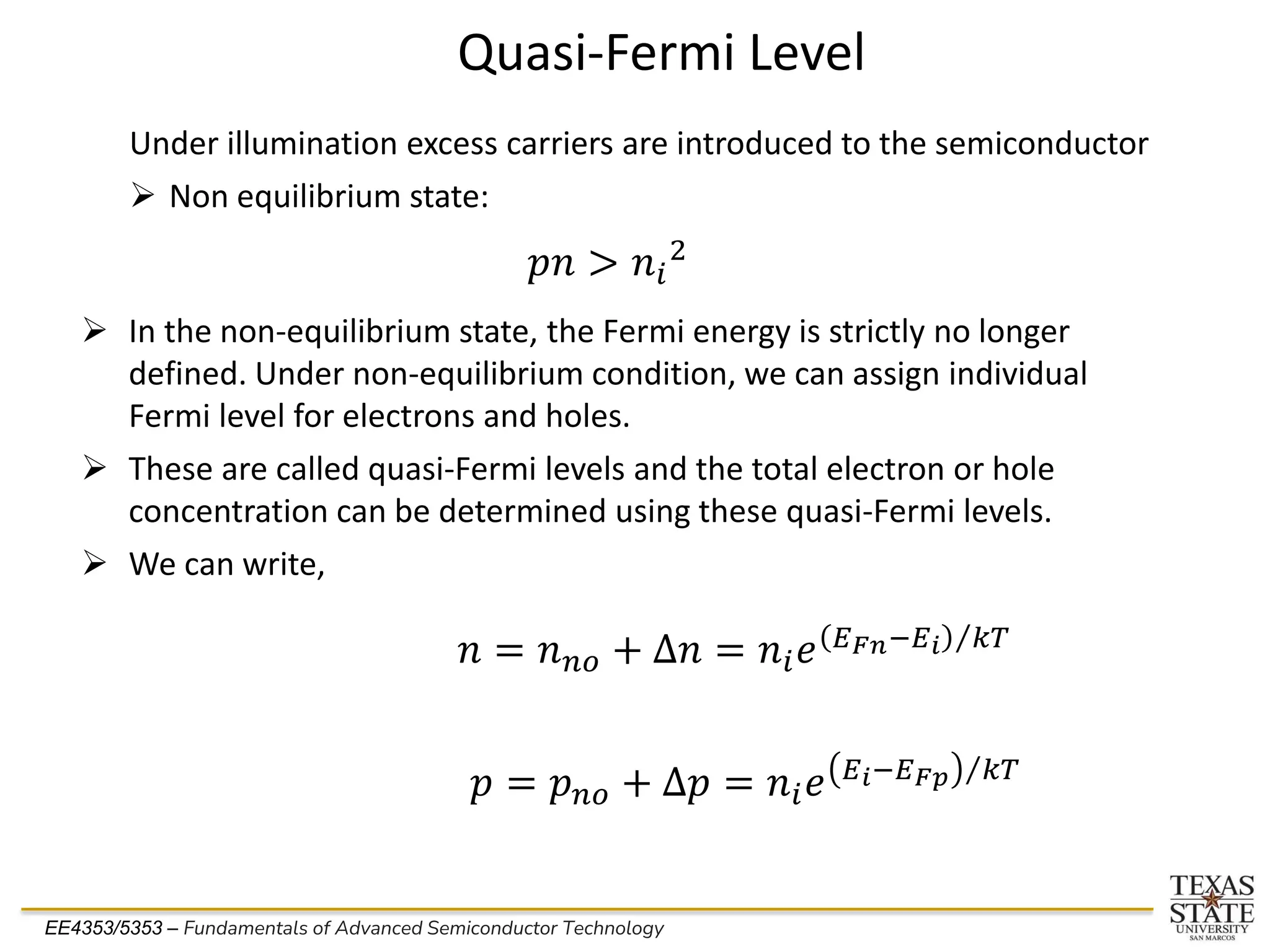 The Carrier Diffusion of a Semiconductor | PDF