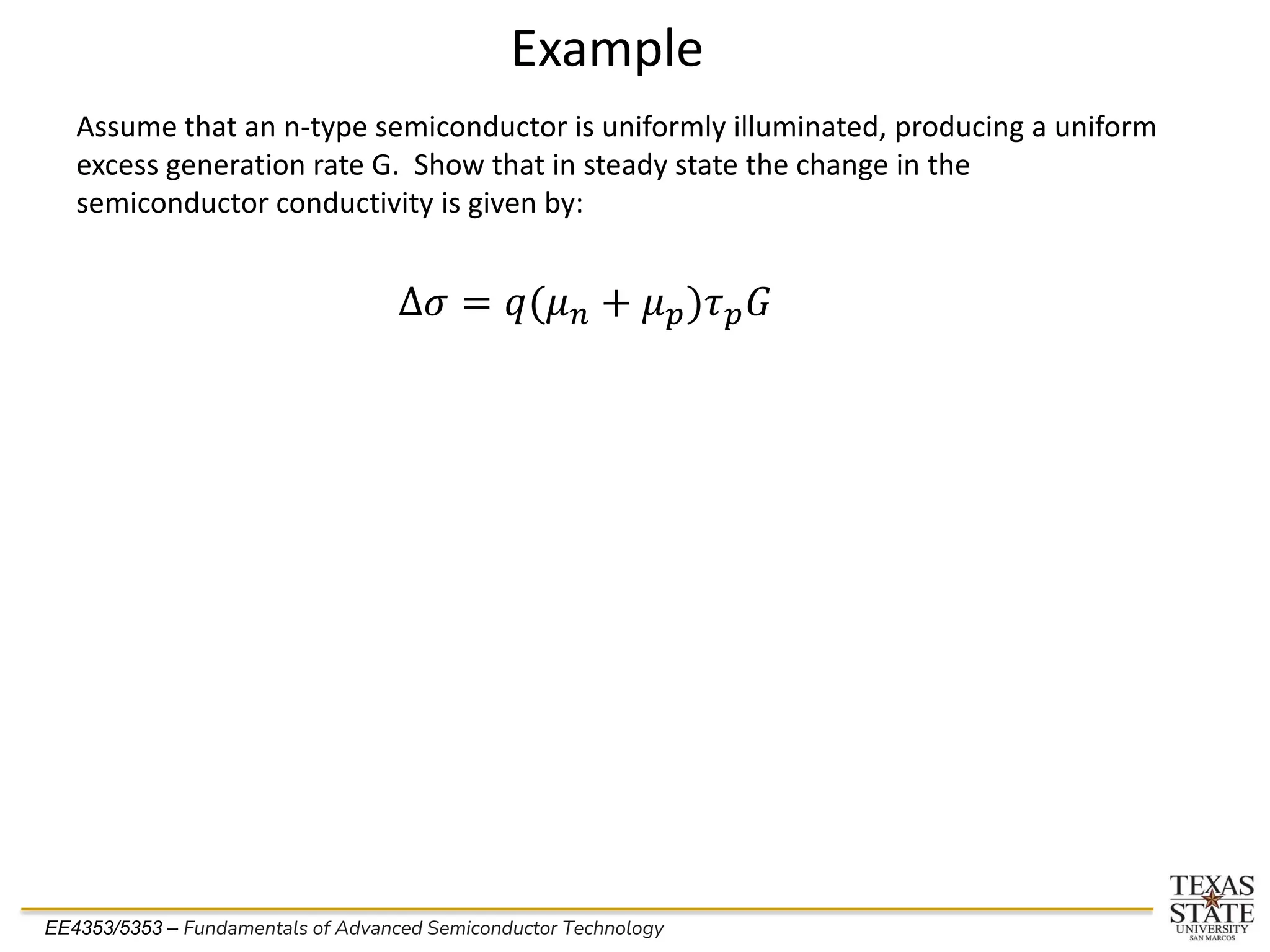 The Carrier Diffusion of a Semiconductor | PDF