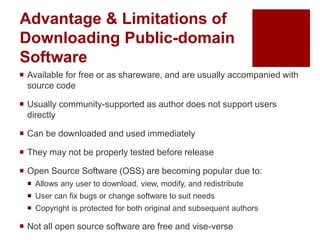 L 09 computer software | PPTX