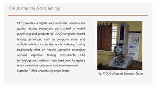 Application area of Computer Technology in Apparel Manufacturing | PPTX
