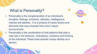 This the Introduction to Personality Development | PPT