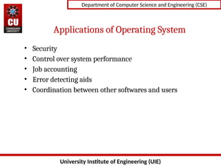 Introduction to what is OS(Opearting System) | PPT | Free Download
