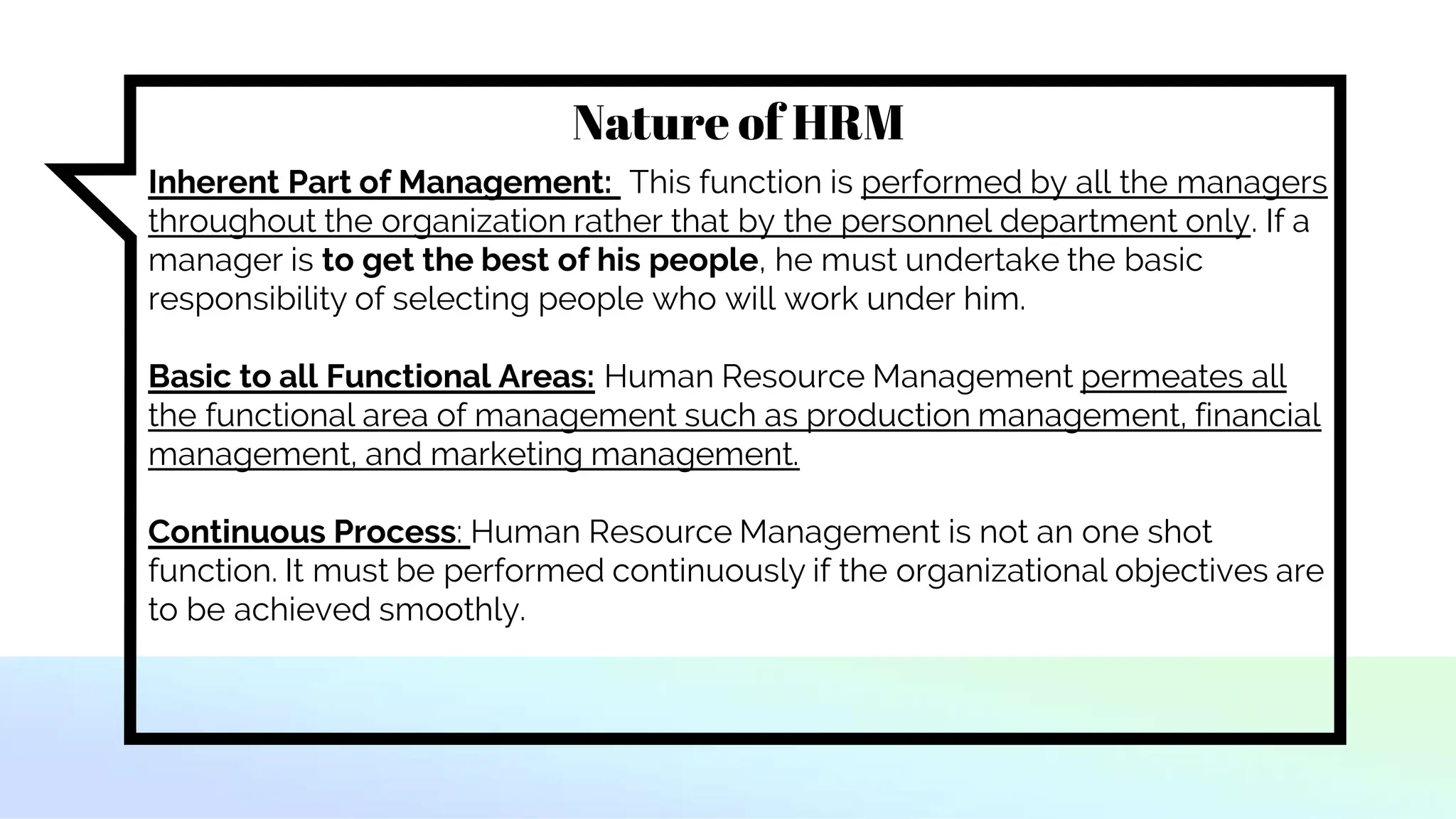 Introduction of HRM chapter -1 (Based on BD university) | PDF